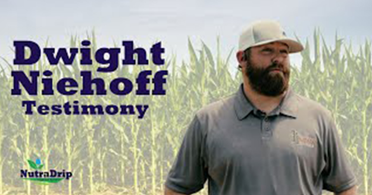 Dwight Niehoff | NutraDrip Irrigation Systems